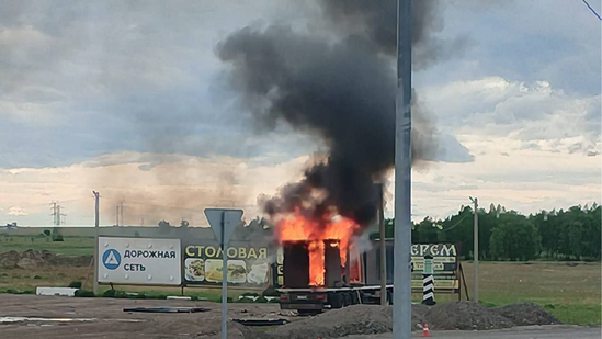 Watch | Moment when Ukrainian drones hit Russian military jets in ...