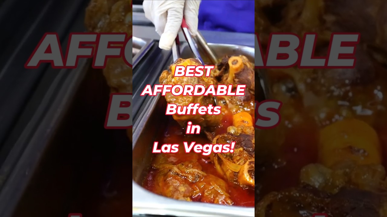 3 BEST Cheap Eats Buffets in Las Vegas!