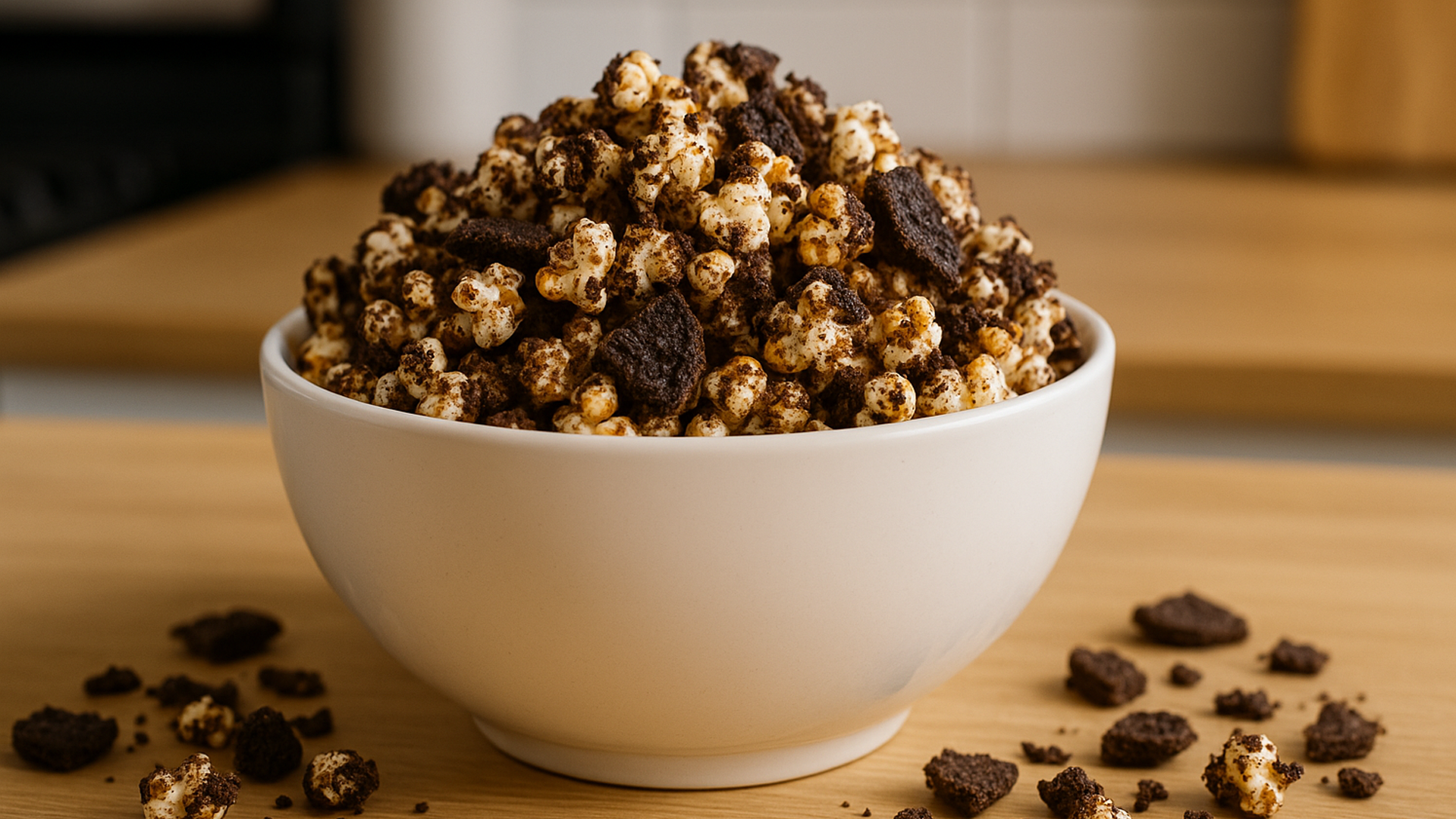 How To Make Popcorn Butter Oreo | Sweet, Crunchy & Melt-in-Your-Mouth ...