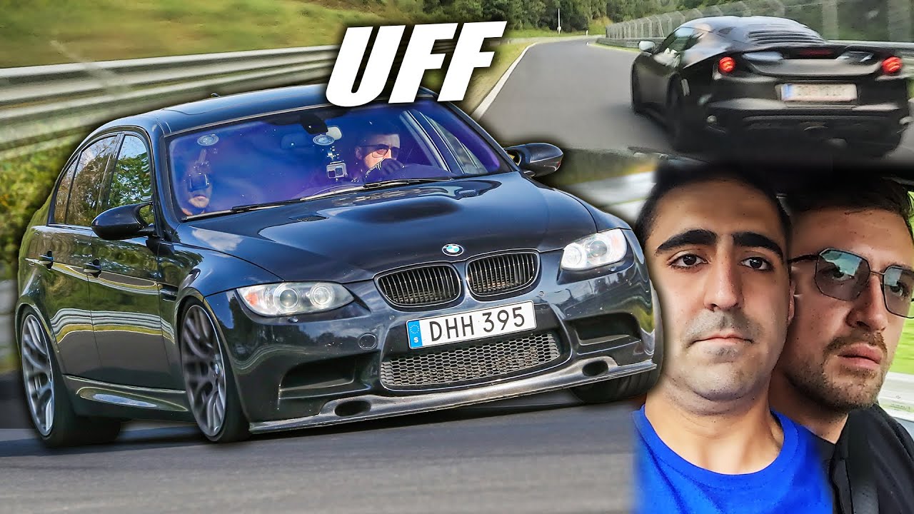 Screaming V8 + Close Call! BMW E90 M3 Gets Loose on the Nürburgring 🔊😱