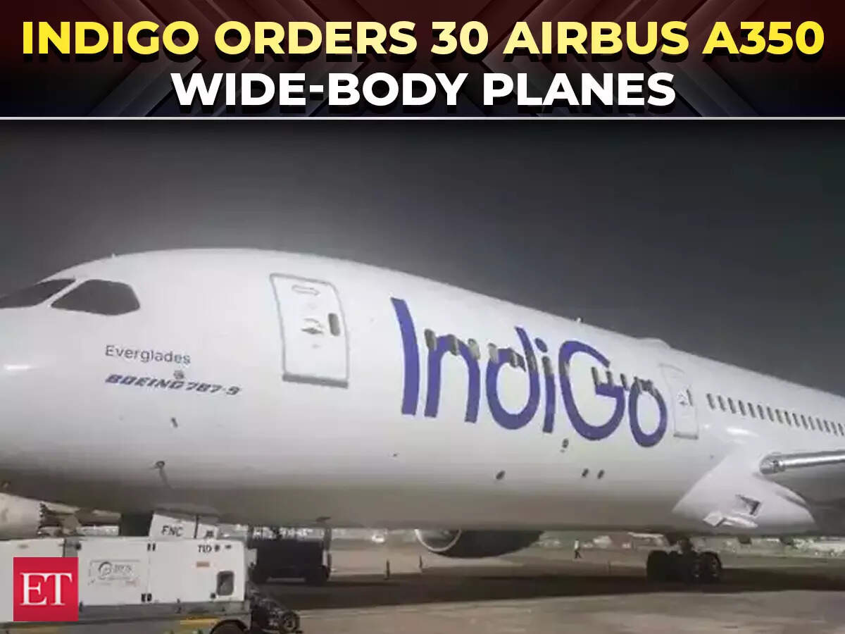 Indian airline IndiGo places order for 30 additional wide-body Airbus ...