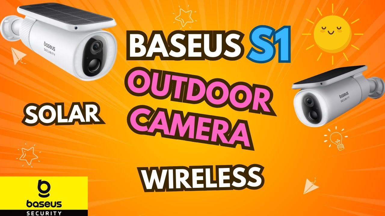 Baseus S1 Solar Powered Security Camera - Unboxing & Review