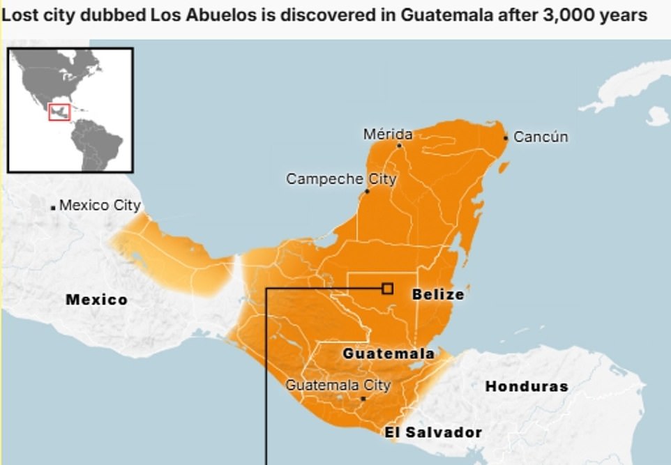 Remains of Mayan city nearly 3,000 years old unearthed in Guatemala