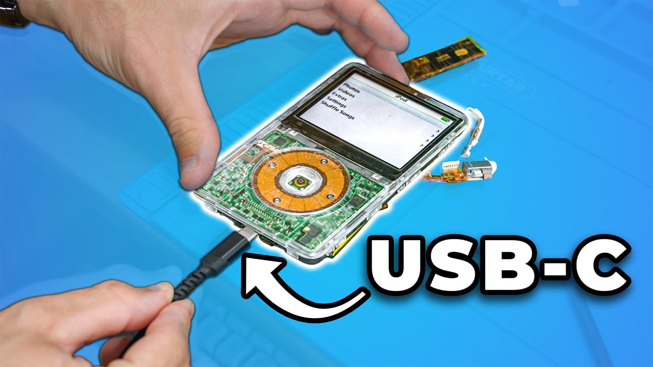 I built a MODERN apple iPod...