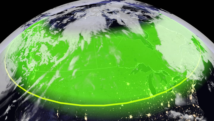 G3 geomagnetic storm could push auroras into southern Canada