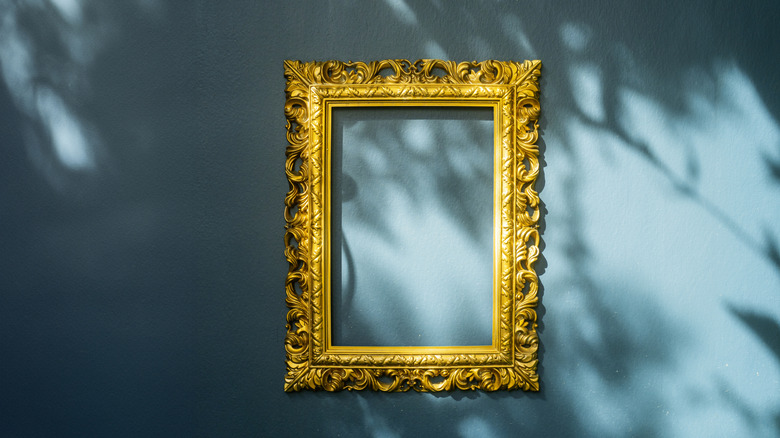 Transform Your Favorite Vintage Frame Into A Functional Shelf With A ...