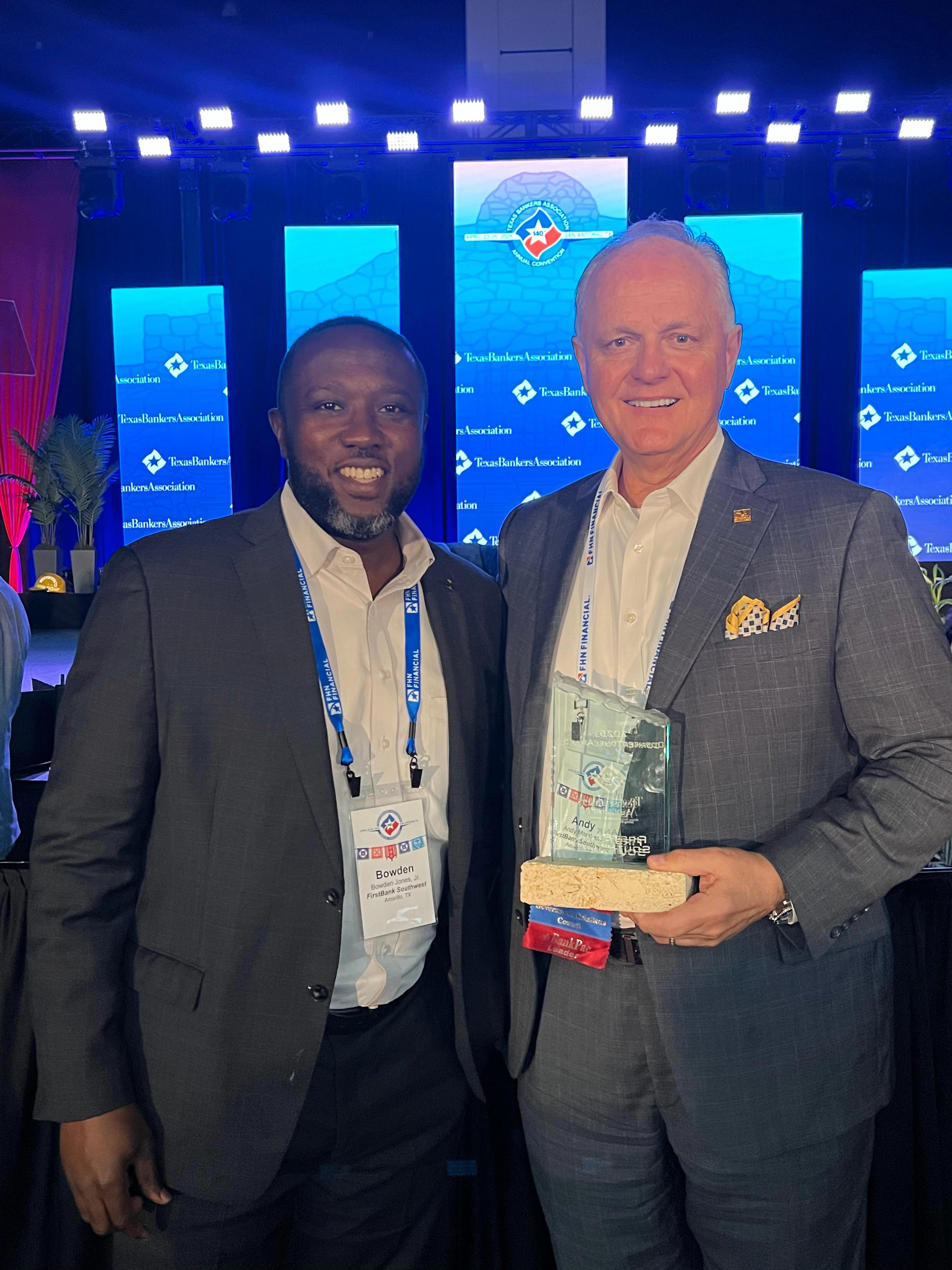 FirstBank Southwest celebrates Cornerstone Award, Banking Advisory ...