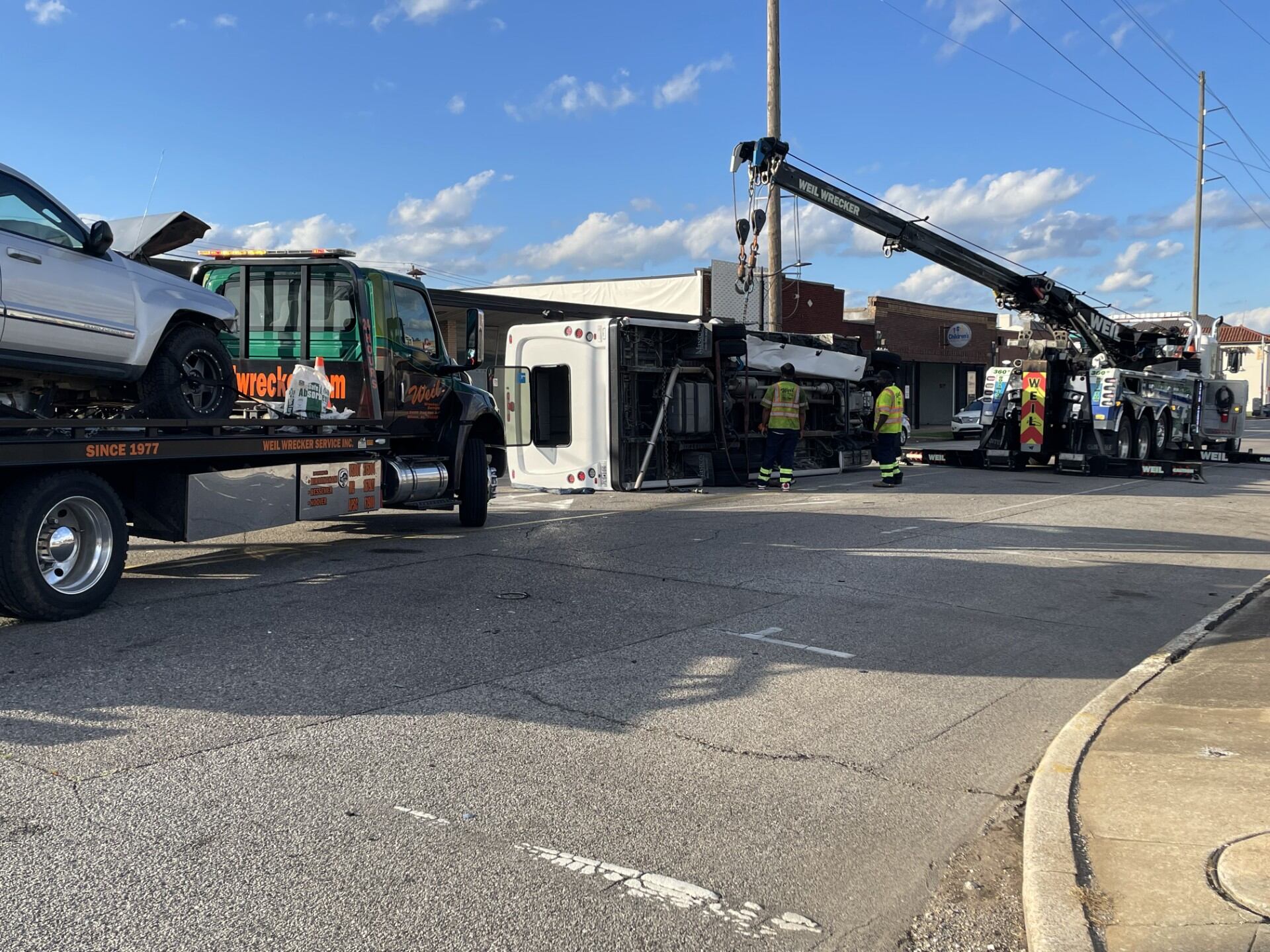 Passengers of overturned Birmingham VA bus are confirmed to be recovering