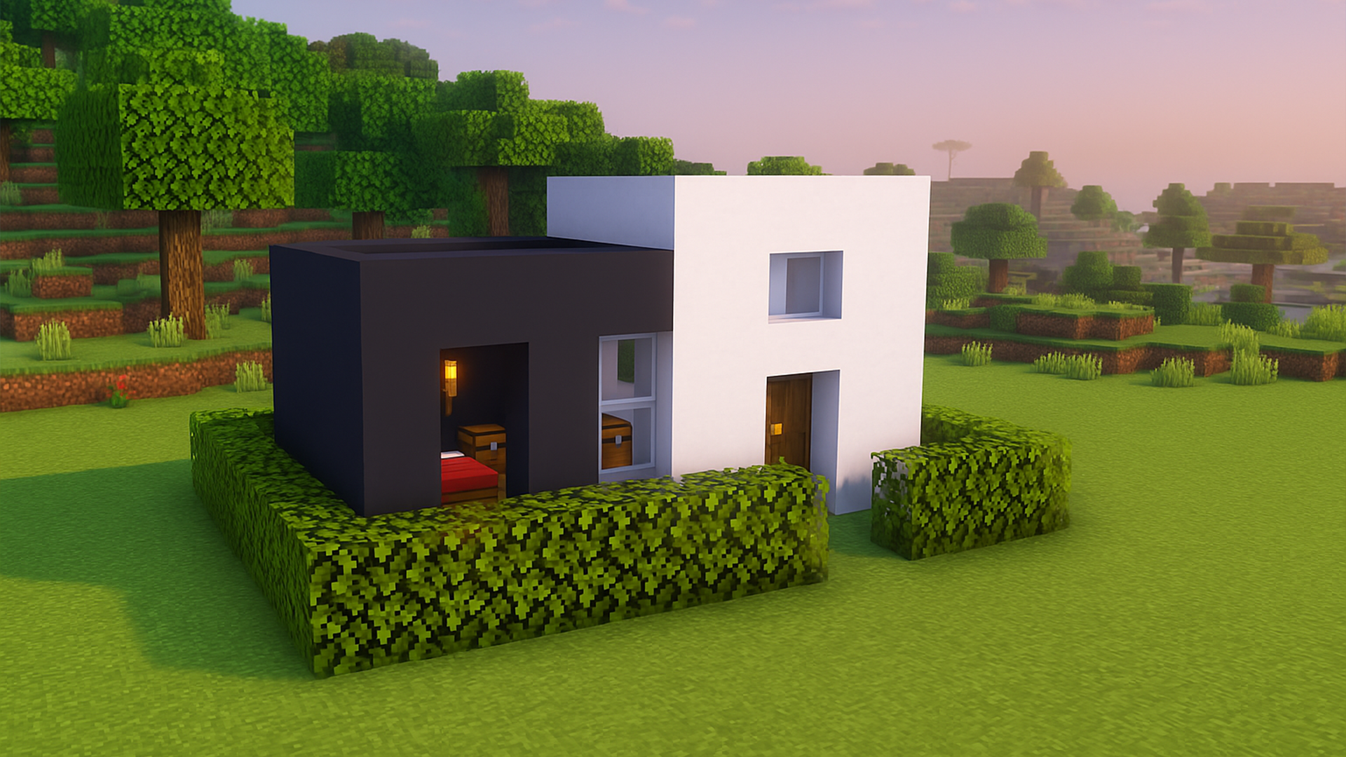 How to Build a Modern House in Minecraft 🏡 | Clean & Minimalist Design ...