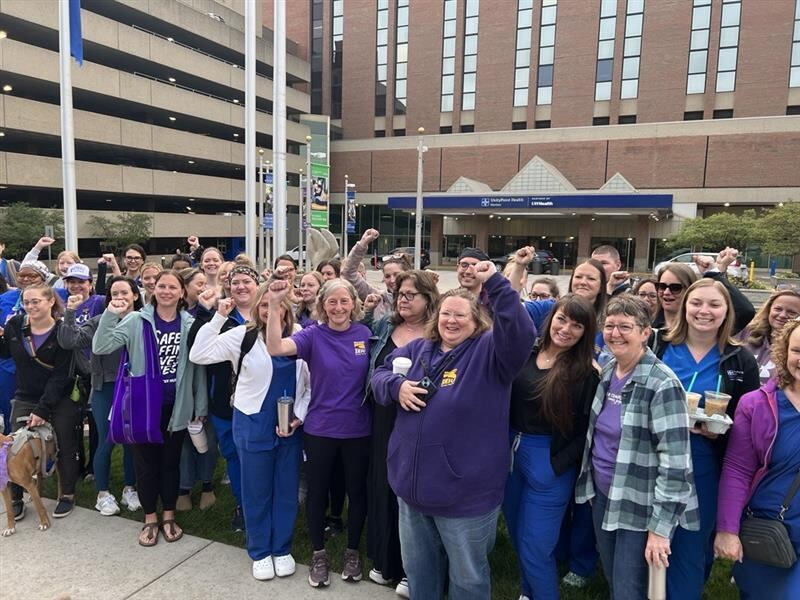 UnityPoint Health Meriter nurses return to work following five day strike