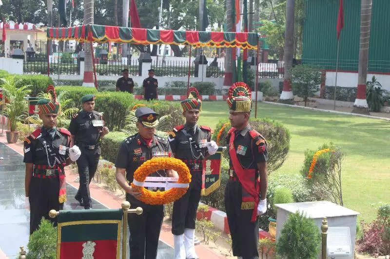Tributes paid to martyrs of Bihar regiment battalions