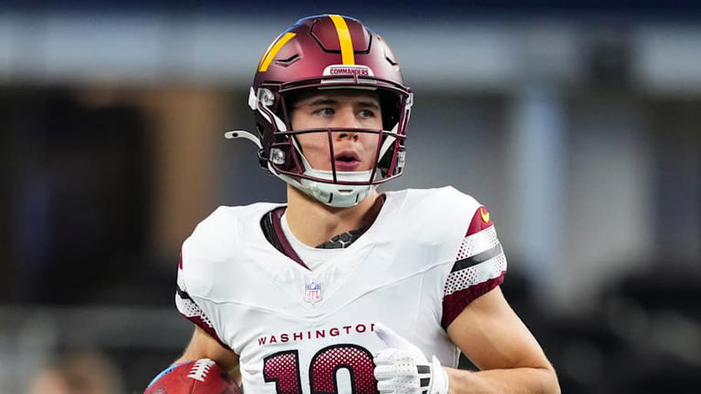 Luke McCaffrey already fighting to stay relevant in loaded Commanders ...