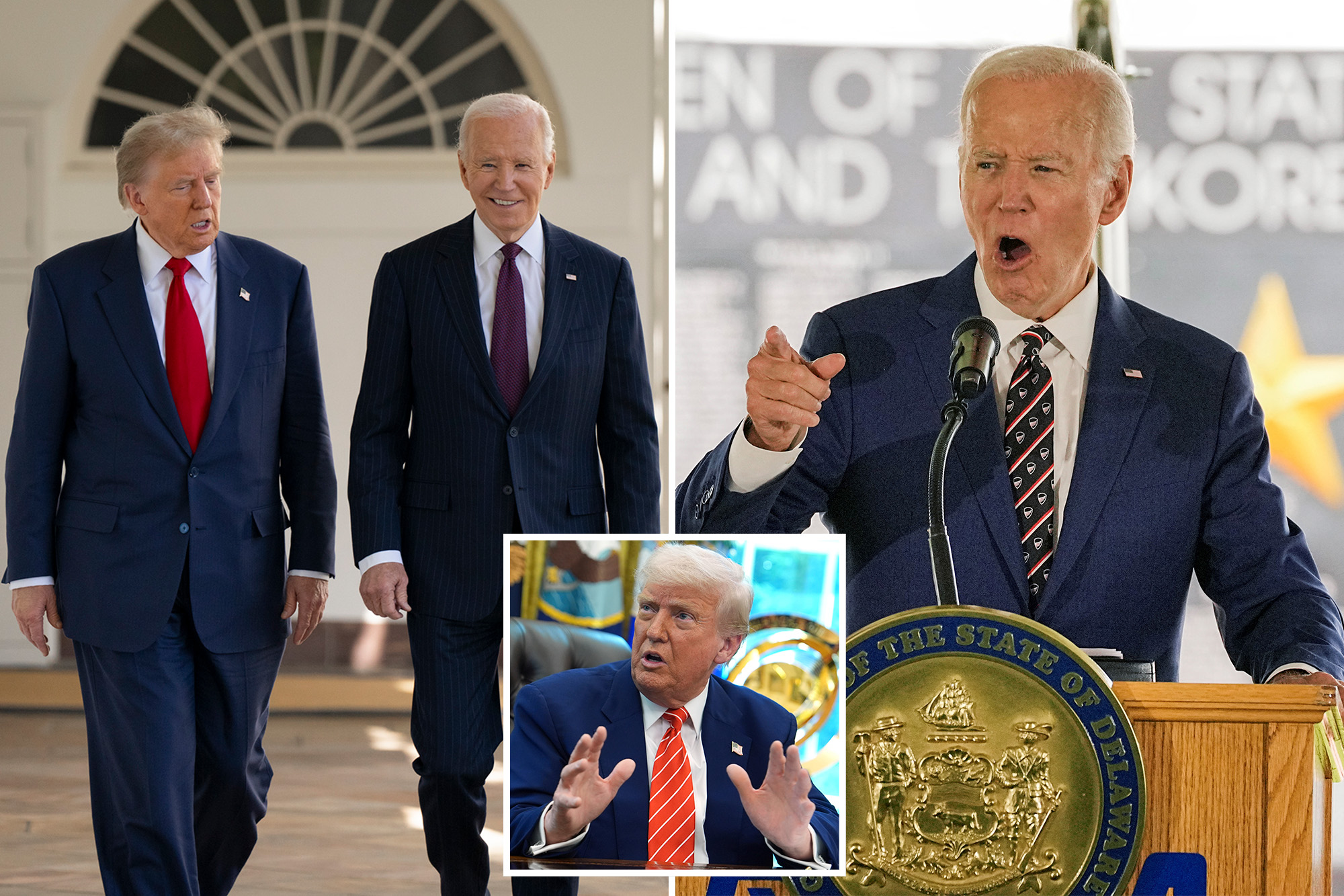 Trump shares wild conspiracy theory that Joe Biden was replaced by ...