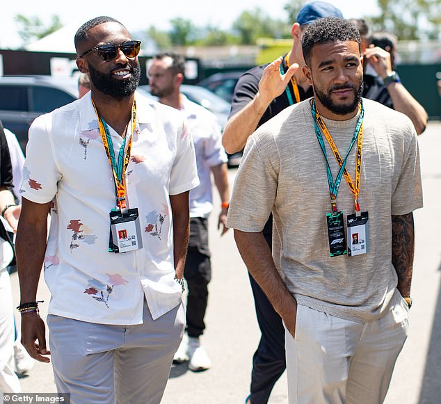 Harry Kane and Thomas Tuchel take England players out to Barcelona GP