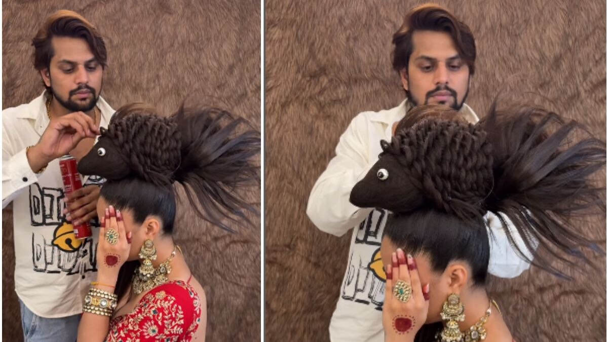 This Bridal ‘fish hairstyle' video 83 million views, Internet gasps in ...