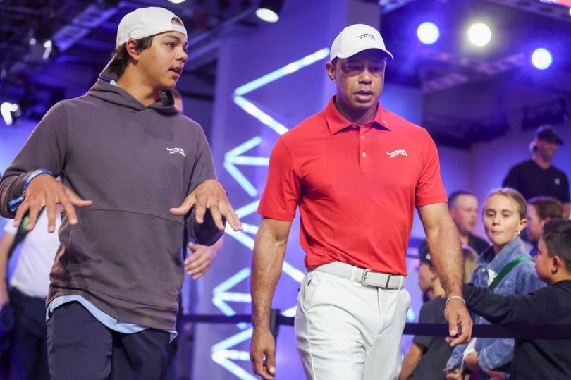 Tiger Woods' teenage son Charlie claims 'I'm broke' amid trust fund ...
