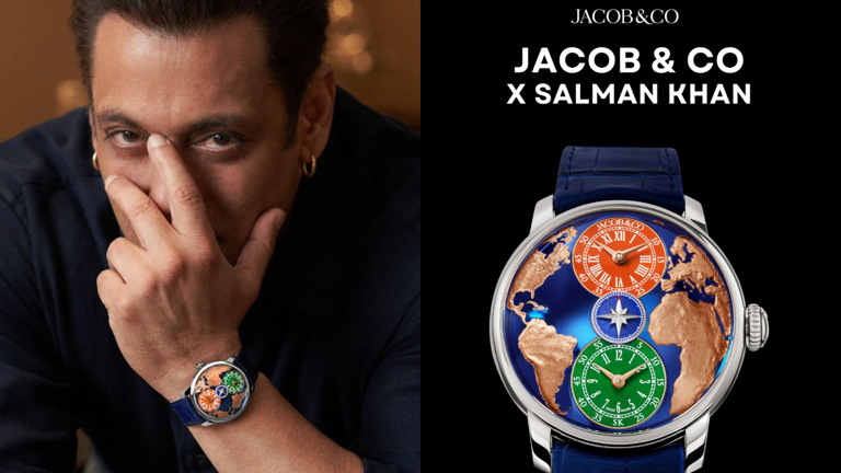 Salman Khan’s latest limited edition timepiece is a blend of Indian ...