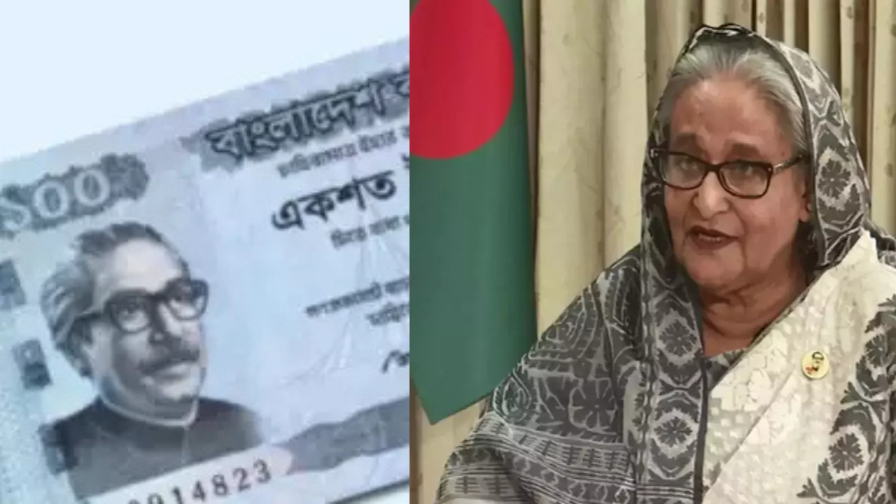 Photo of Sheikh Hasina's father Mujibur Rahman removed from Bangladesh ...