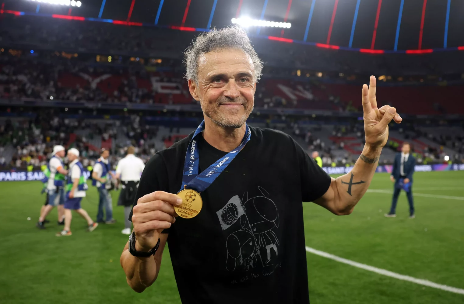 PSG/Inter Milan – Luis Enrique: Victory, tifo and Club World Cup