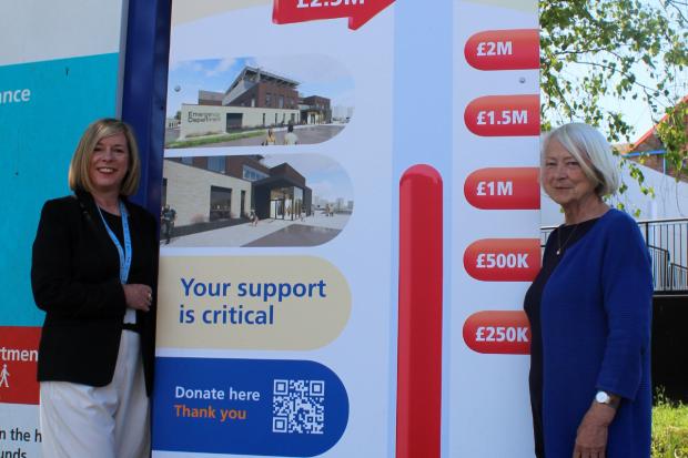 Hospital appeal hits £1.1 million in donations for Emergency and ...