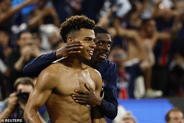 Ousmane Dembele and Desire Doue land Champions League awards after PSG ...