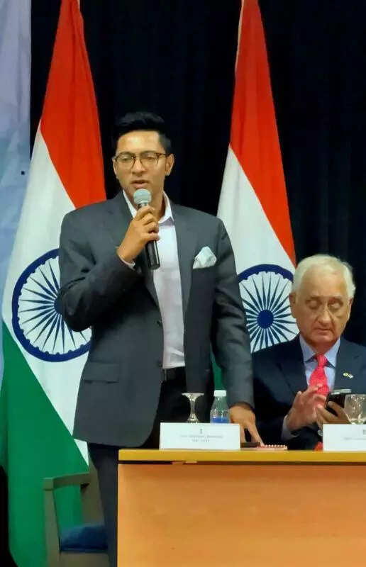 Talks with Pak only on POK: Abhishek in Kuala Lumpur