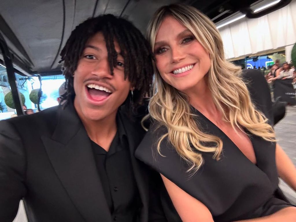 Heidi Klum's model son shares rare and unfiltered photos of famous mom ...