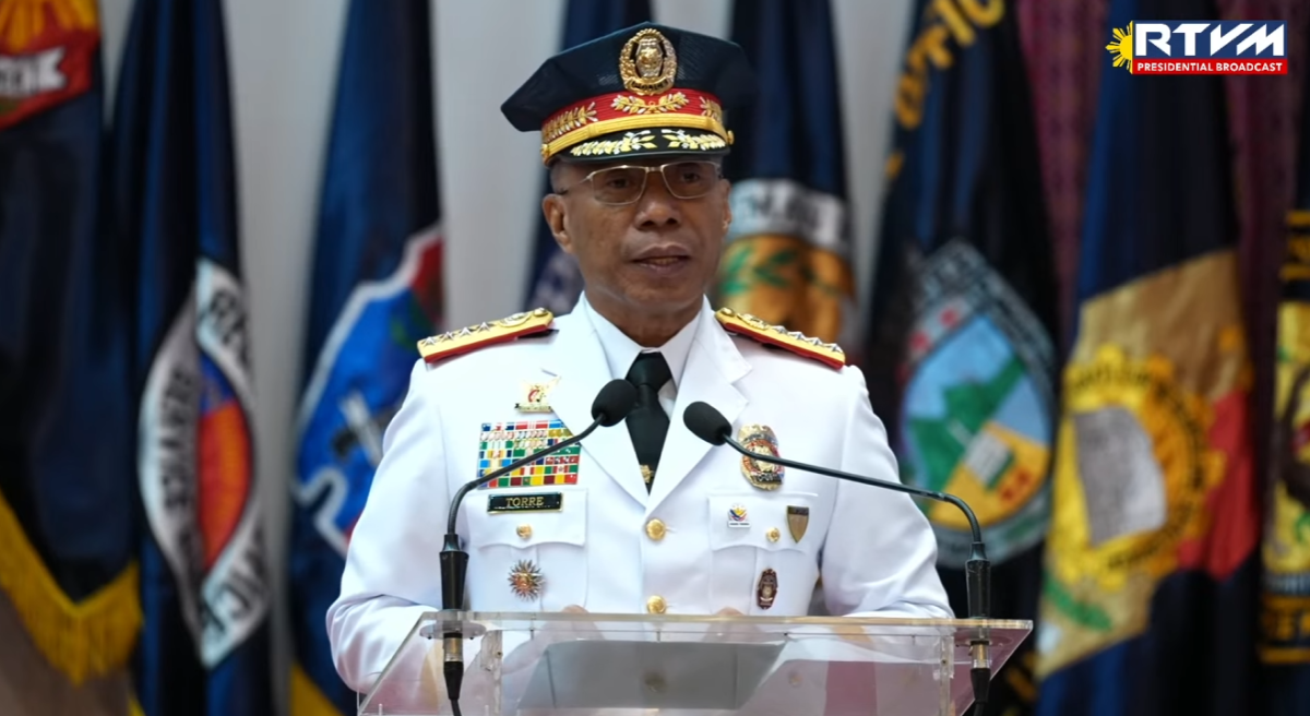 Torre takes oath as PNP chief