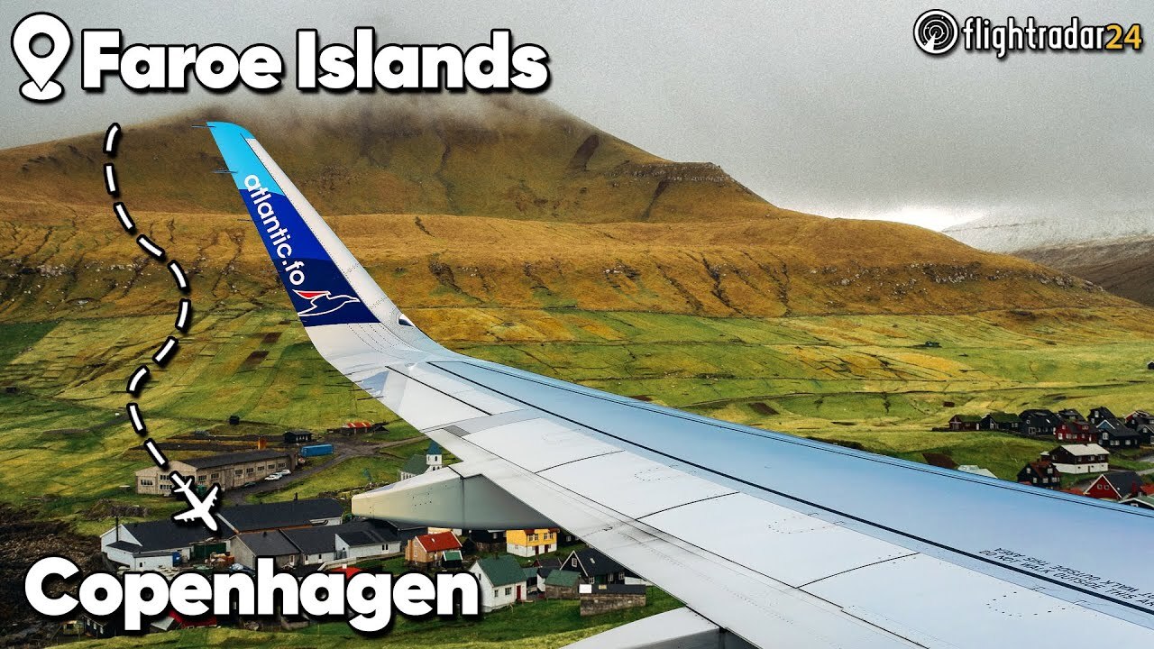 Faroe Islands to Copenhagen Flight Experience | Atlantic Airways A320