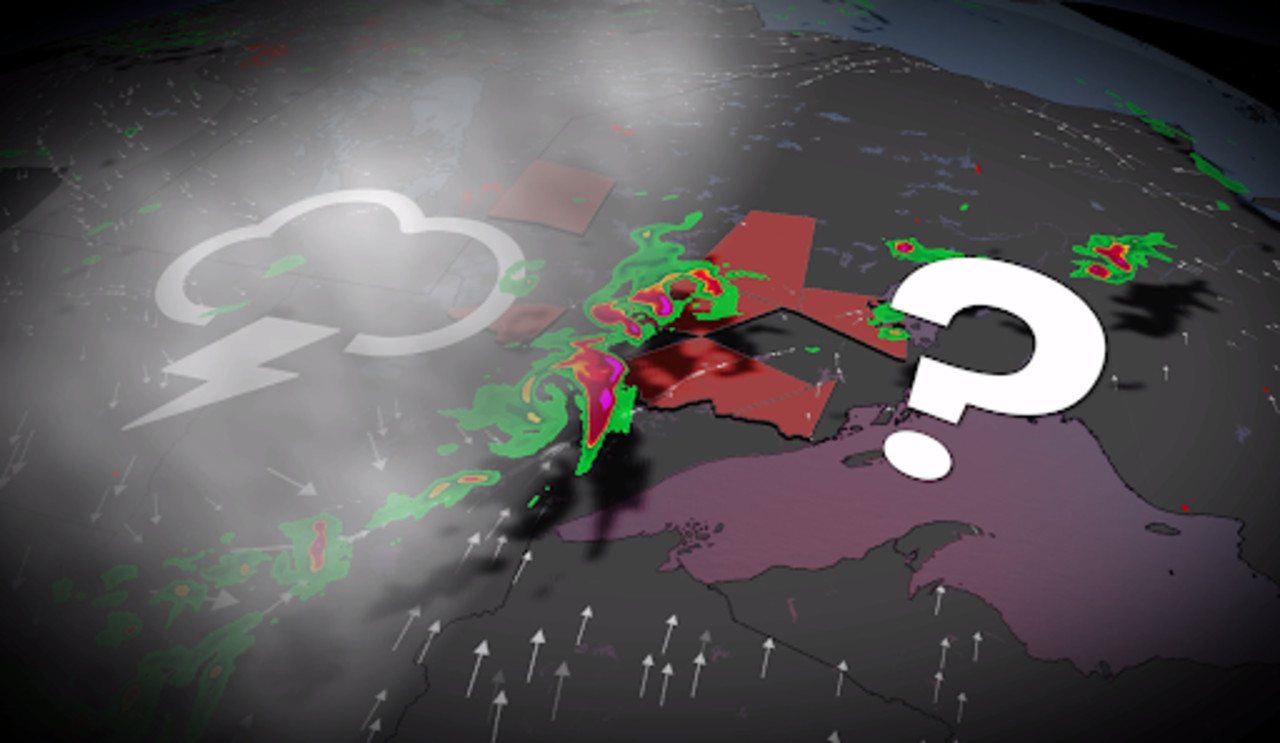 When smoke meets a storm, Ontario gets unique weather Monday