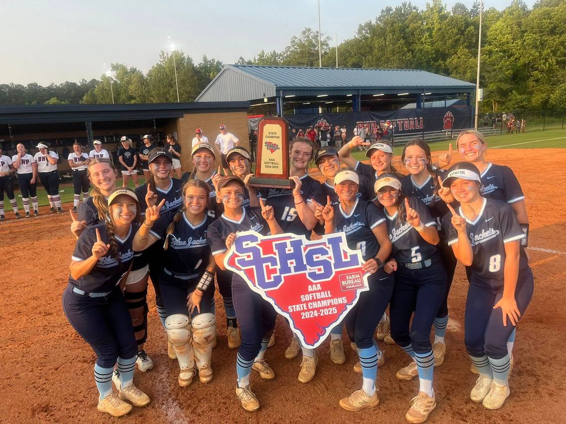 Aynor softball caps off dominating season with state championship