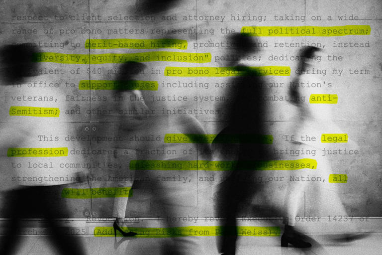 The Law Firms That Appeased Trump—and Angered Their Clients