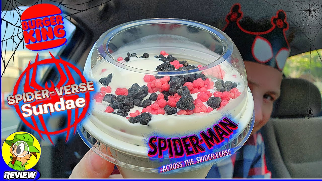 Burger King® Spider-verse Sundae Review
