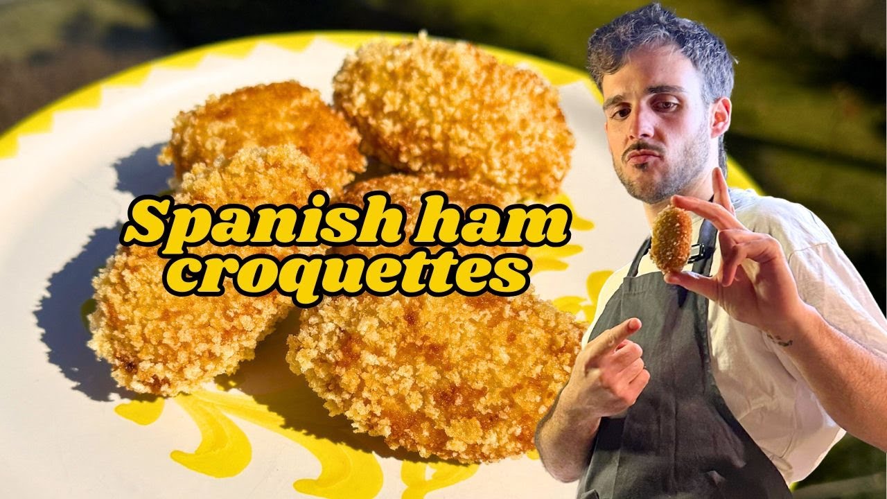 How To Make Croquetas de Jamón Spanish Ham Croquettes