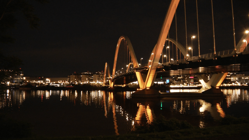 DC bridge lights up in orange to start National Gun Violence Awareness ...