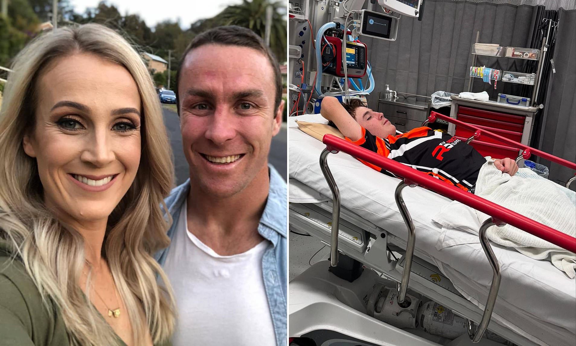 Footy great James Maloney's 14-year-old son gives his parents another ...