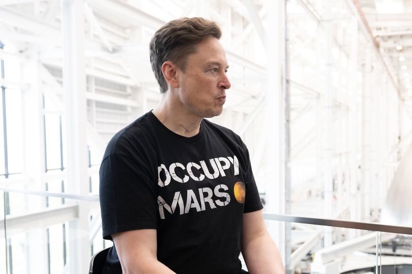 Awkward moment Elon Musk refuses to answer questions on Trump policies