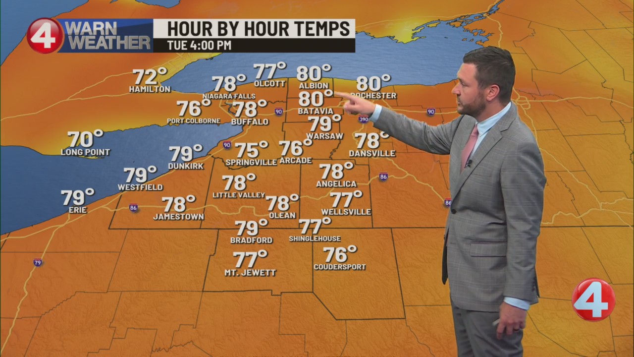 Buffalo weather update: 10 p.m., 6/1/25