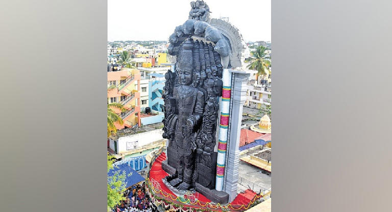 Tallest Vishnu idol in Ejipura to be consecrated today