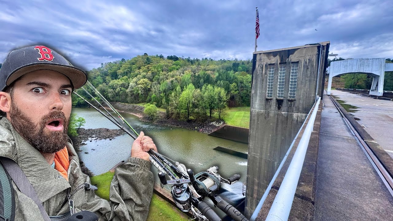 Fish going crazy leads to catching spillway monster biggest year