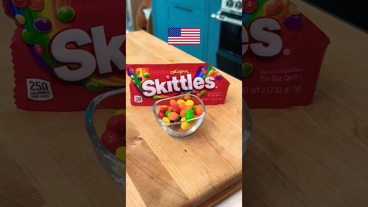 How Do Skittles Differ in the USA and UK?