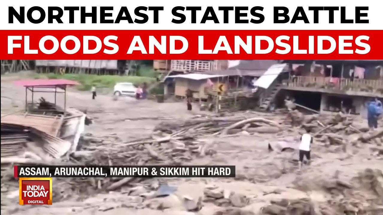 Monsoon mayhem: Multiple deaths, widespread destruction in Northeast India