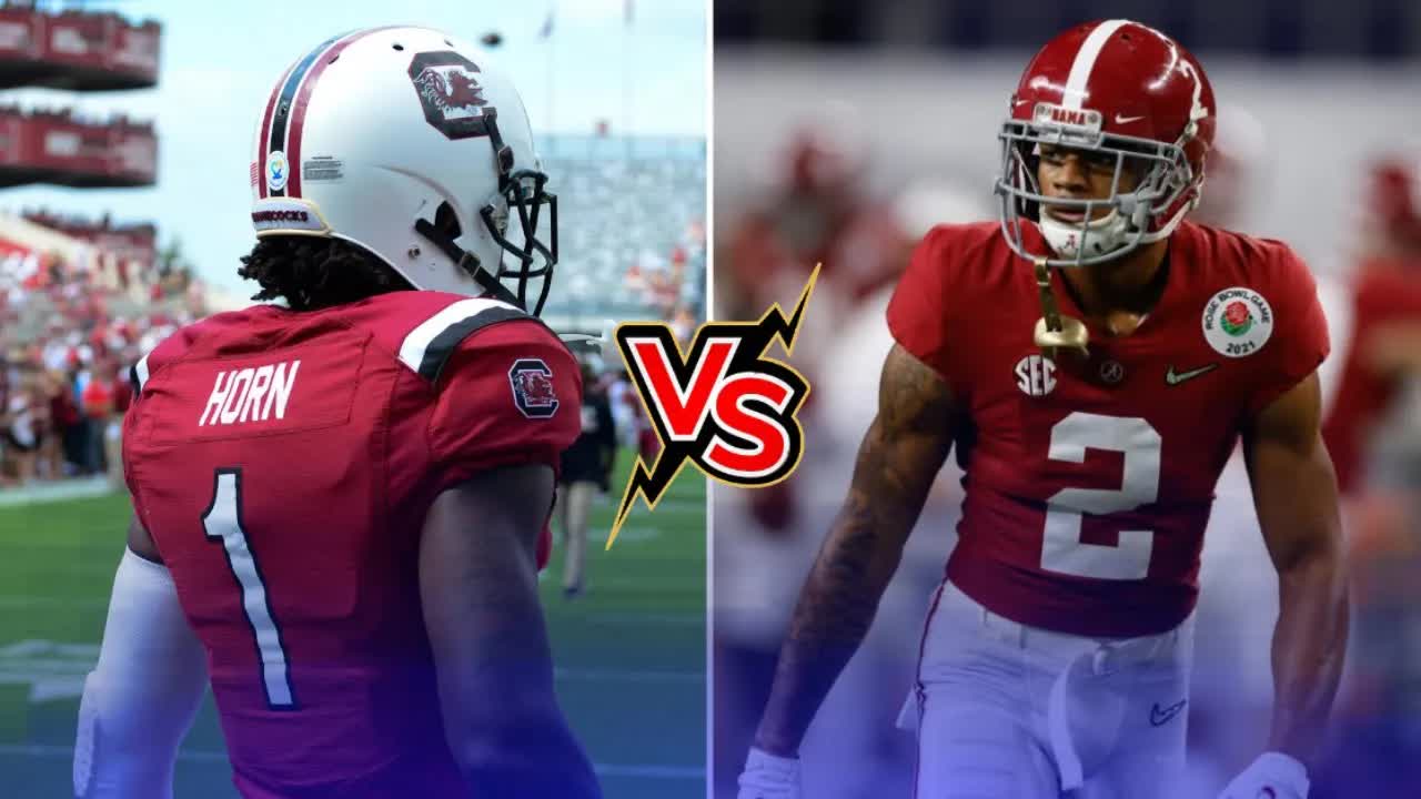 law nation sports: dallas cowboys draft: jaycee horn or patrick surtain?