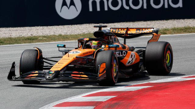 Track rage? Verstappen penalized for collision with Russell at Spanish GP