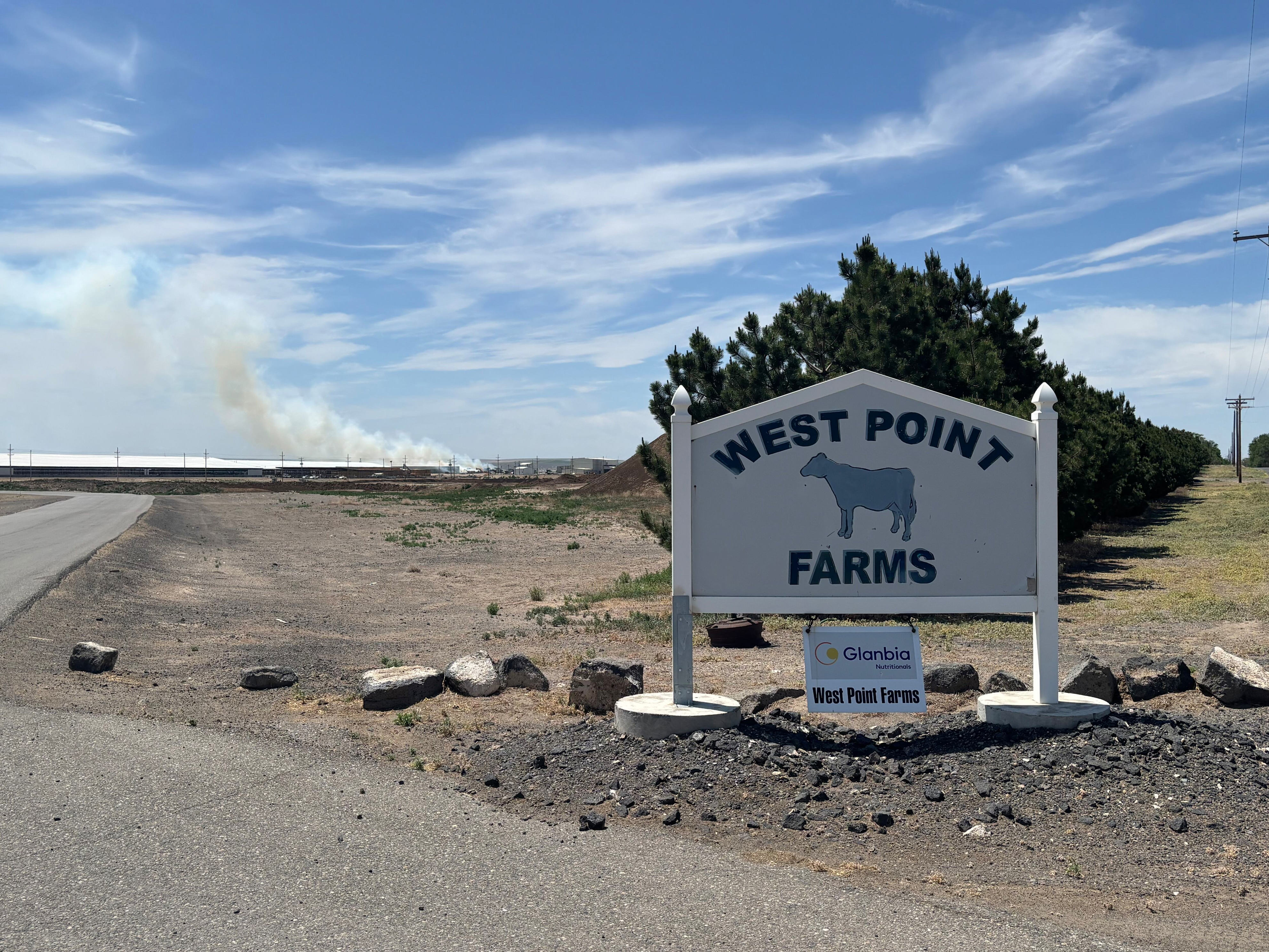 Fire crews extinguish haystack fire near Wendell
