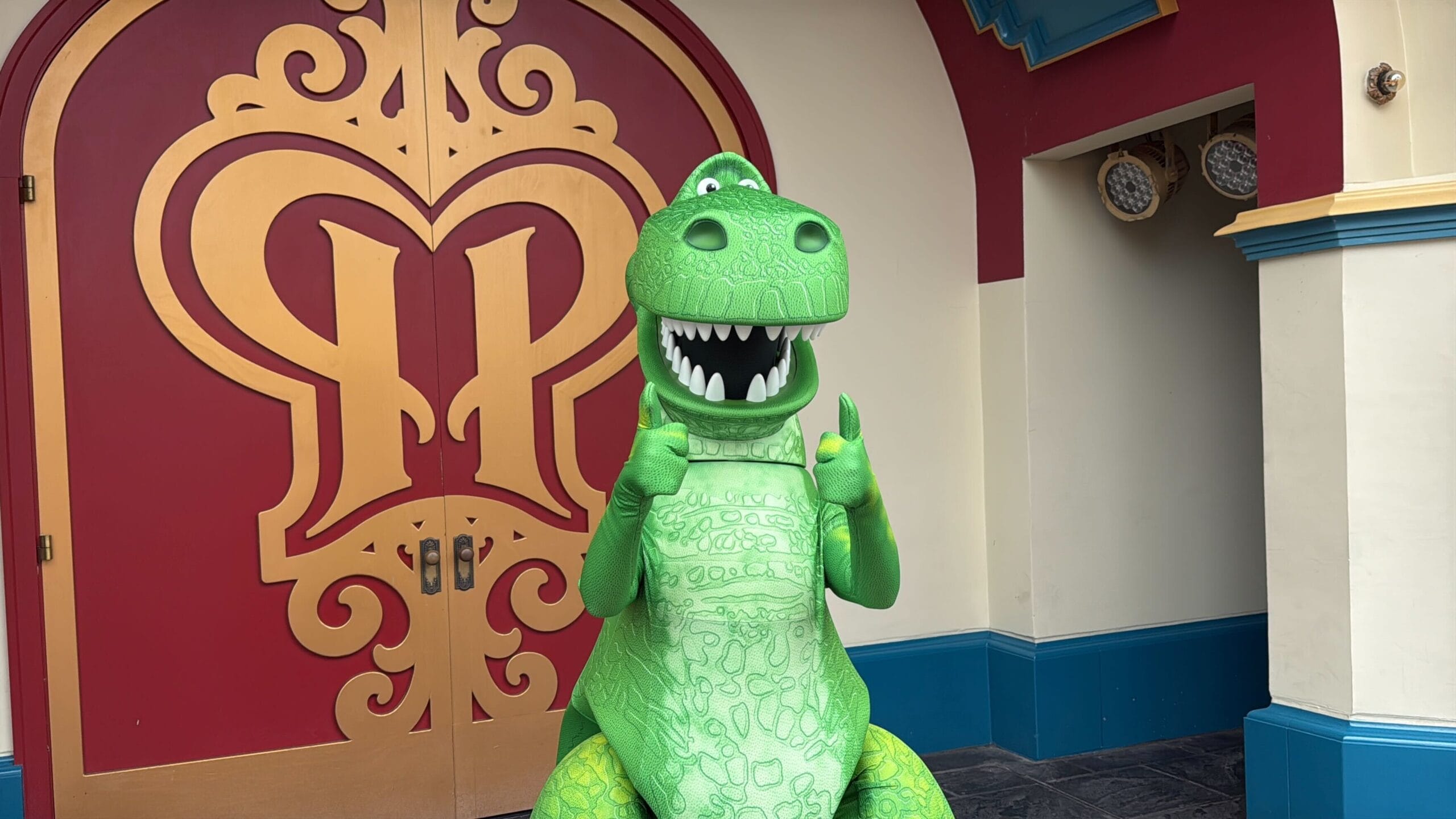PHOTOS, VIDEO: Rex from ‘Toy Story’ Now Meeting Guests at Pixar Pier ...