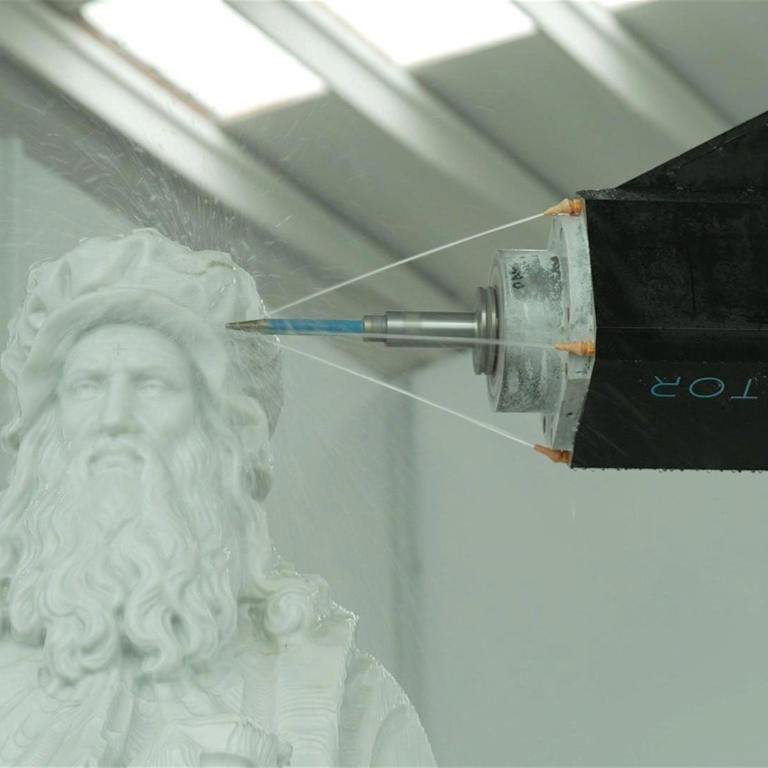 Robots chisel out future of sculpture as some artists push back