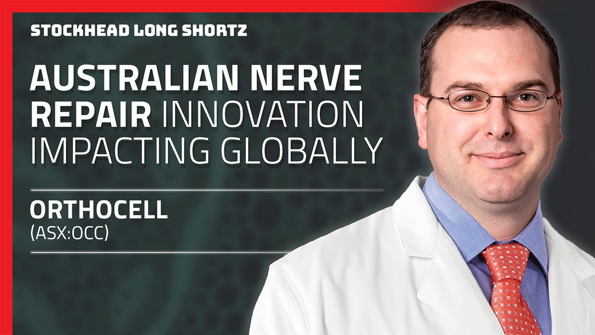 Long Shortz with Orthocell: Capt. Valerio on OCC’s nerve repair device ...