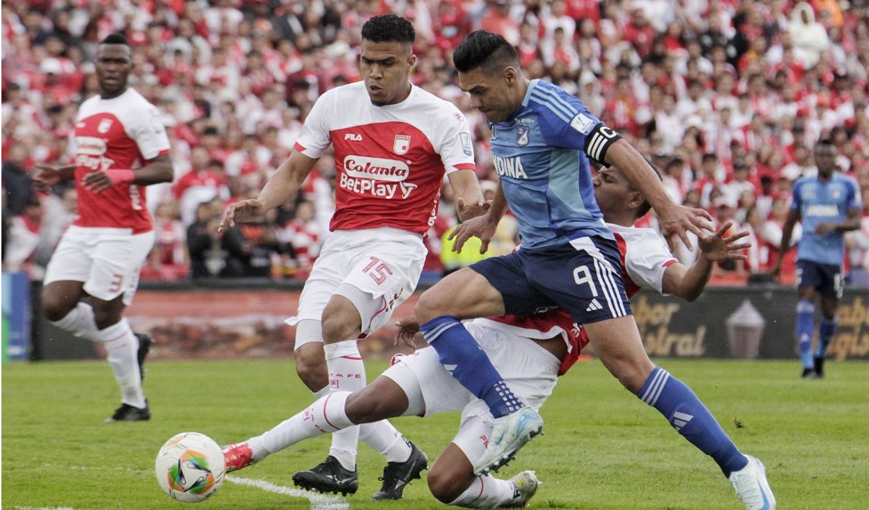 VIDEO: Falcao anota golazo en la victoria parcial de Millonarios sobre ...