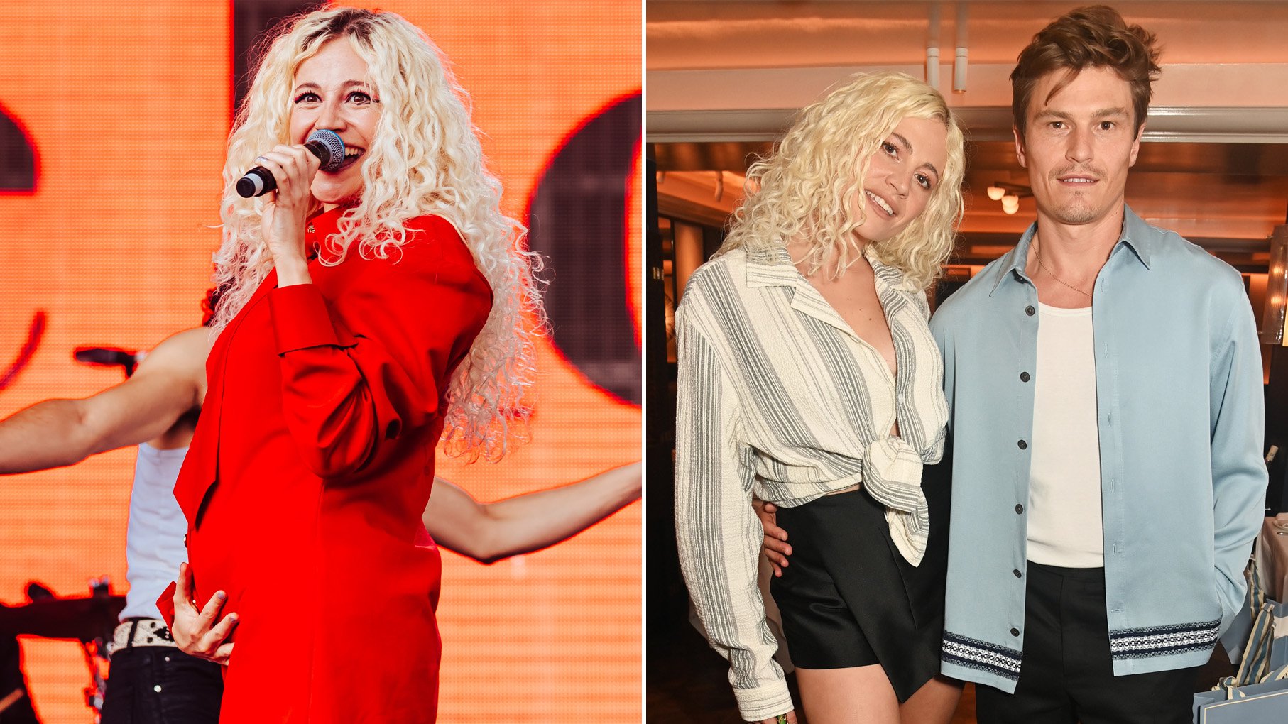 Pop star Pixie Lott announces surprise pregnancy mid-performance at Mighty Hoopla
